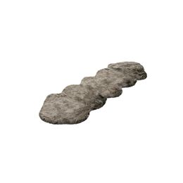 me gusta Teppich &raquo;Tender 125&laquo; rechteckig 52 mm H&ouml;he Kuscheliger & gem&uuml;tlicher Teppich, UNI-Farben,Fu&szlig;bodenheizung geeignet gr&uuml;n Obermaterial: 50% 