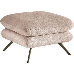 3C Candy Polsterhocker &raquo;Beatrice&laquo; quadratisch 70x70cm, in Fellimitat braun 100% Polyester B/H/T: 70cm x 45cm x 70cm, Fellimitat
