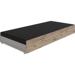 wimex Bettschubkasten &raquo;Norderney passend f&uuml;r das Bett&laquo; als Bettschublade oder Duoliege nutzbar beige Holzwerkstoff B/H/T: 199cm x 27cm x 93cm