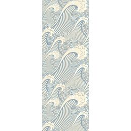 queence Vinyltapete &raquo;Bernadette&laquo; Meer Motiv Strand bedruckt gemustert naturalistisch glatt 90x250cm, selbstklebend, kinderleichte Anbringung,, Sticker