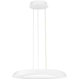 NOVA LUCE Pendelleuchte &raquo;EPOS&laquo; LED-Modul 1 Stk. warmwei&szlig; - kaltwei&szlig; wei&szlig; 1, &Oslash; 60cm H: 145cm, 1 Stk.