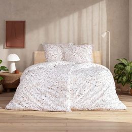 Estella Bettw&auml;sche &raquo;Alexandra&laquo; 2 Gefertigt aus 100% Baumwolle. wei&szlig; Satin (Bio-Baumwolle), Obermaterial: 100% Baumwolle B/L: 135cm x 200cm, 1 Stk., 1 Stk., 