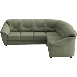 Sit & More sit&more Ecksofa &raquo;Savona&laquo; mit Federkern, optional mit Schlaffunktion B/H/T: 262cm x 90cm x 212cm, Flachgewebe LINO, langer Schenkel links,mit 