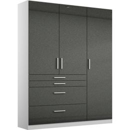 Rauch Dreht&uuml;renschrank &raquo;Kleiderschrank Schrank Garderobe Garderobenschrank HOMBURG&laquo; mit viel Stauraum, oberer Schubkasten mit Einteilung MADE IN 