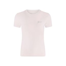 Guess T-Shirt Damen Gr&ouml;&szlig;e XXS rosa / transparent