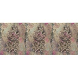 ARCHITECTS PAPER Fototapete &raquo;Ornament Fabric&laquo; Vlies, Wand, Schr&auml;ge bunt Vlies B/L: 6m x 2,5m