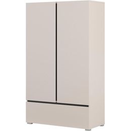OTTO home Mehrzweckschrank &raquo;Cross,Breite 89 cm, Highboard, Universalschrank, Garderobe&laquo; Waescheschrank mit viel Stauraum, Einlegeb&ouml;den verstellbar 