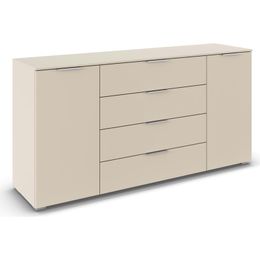 OTTO home Kombikommode &raquo;Kommode Sideboard Schubladenkommode Schlafzimmerkommode ASTANA&laquo; Breite 160 cm / H&ouml;he 81 cm, mit 4 Einlegeb&ouml;den, 2-t&uuml;rig, 4 
