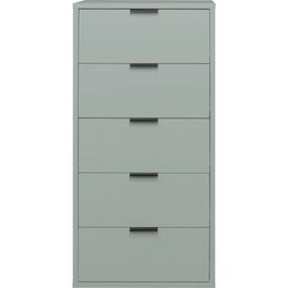 M&auml;usbacher Kommode &raquo;Bonnie&laquo; Kommode mit 5 Schubk&auml;sten gr&uuml;n Holzwerkstoff B/H/T: 51cm x 108cm x 45cm, 5 Stk.
