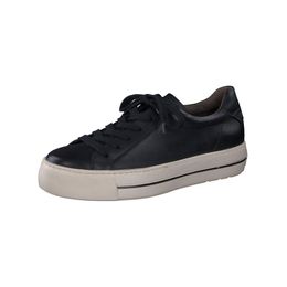 Paul Green Damen Sneaker "Paul Green Sneaker Glattleder", Gr. 42, schwarz, Glattleder, Schuhe