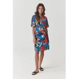 TATUUM Kleid in Blau/ Bunt - 78% | Gr&ouml;&szlig;e 40 | Damen-kleider