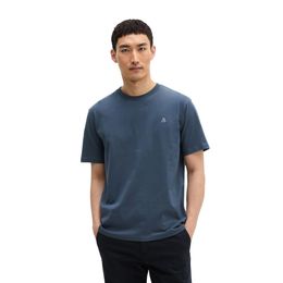 Marc O'Polo MARC O'POLO Herren T-Shirt "aus reiner Bio-Baumwolle", blau, Basic, Gr. XXXL, unifarben, Obermaterial: 100% Baumwolle, Shirts