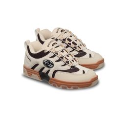 DC Shoes Herren Sneaker "DC Hybrid Og", Gr. 10,5, beige, Obermaterial: Leder / Futter: Textil / Au&szlig;ensohle: Gummi., Schuhe