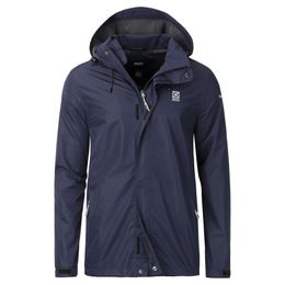 LPO Herren Outdoorjacke "Nicklas", blau, Gr. 54, Web, 100% Polyester, Jacken, auch in Gro&szlig;en Gr&ouml;&szlig;en erh&auml;ltlich