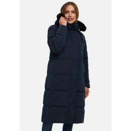 Navahoo Damen Steppmantel "Blitzliebe XIV", blau, Gr. XXL, Obermaterial: 100% Polyester. Futter: 100% Polyester. Wattierung: 100% Polyester.