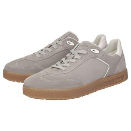 Sioux Herren Sneaker "Tedroso-708", Gr. 46, grau, Obermaterial: 100% Kalbsveloursleder CAVL. 100% Gummi rubber., Schuhe