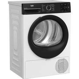 Beko W&auml;rmepumpentrockner &raquo;BM3T39230W&laquo; 9 kg & Multifunktionsdisplay &ndash; Gro&szlig;haushalt, volle Kontrolle wei&szlig; Trommelinnenbeleuchtung