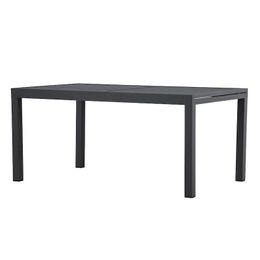 Gartentisch &raquo;Capo, ausziehbarer Aluminium-Gartentisch 160?240 cm f&uuml;r 6?8 Personen&laquo; Outdoor-Esstisch, ausziehbar, rechteckig, pulverbeschichtet, modern