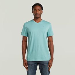 G-Star Raw G-Star Herren G-STAR T-Shirt &raquo;Base-S T-Shirt&laquo; mit kleinem Logo-Detail blau S