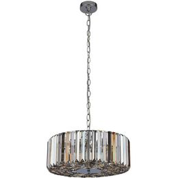 Searchlight H&auml;ngeleuchte &raquo;H&auml;ngeleuchte Chapeau&laquo; E27 1 Stk. Glamour&ouml;s wei&szlig; 5, &Oslash; 50cm H: 21cm, 1 Stk.