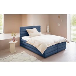 LeGer Home by Lena Gercke Polsterbett &raquo;Maylis&laquo; wahlweise mit und ohne Matratze und Lattenrost, auch in 200cm Breite blau 100% Polyester Liegefl&auml;che 