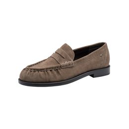 Tamaris Slipper Damen Gr&ouml;&szlig;e 39 dunkelbeige Sommerschuhe