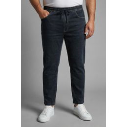Herren Schlupfjeans "Gro&szlig;e Gr&ouml;&szlig;en", schwarz, Gr. XXL, MAN'S WORLD PLUS, unifarben, Denim/Jeans, Obermaterial: 98% Baumwolle, 2% Elasthan, Jeans,
