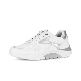 Gabor Damen Sneaker "Sneaker low", Gr. 40, wei&szlig;, Schuhe