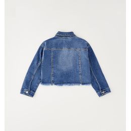 sarabanda M&auml;dchen Outdoorjacke "BABY GIRL JACKET"medium stone washed, Gr. 122, 97% Baumwolle, 3% Elasthan, Jacken