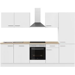 IMPULS K&Uuml;CHEN K&uuml;chenzeile &raquo;"Tirana", Ausrichtung w&auml;hlbar, Schubk&auml;sten mit Soft-Close&laquo; vormontiert, wahlweise mit E-Ger&auml;ten, mit Vollauszug, Breite 280