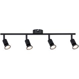 Paulmann LED Deckenleuchte &raquo;Carolina&laquo; GU10 1 Stk. GU10 schwarz 4, H: 12,4cm, 1 Stk.