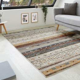 LUXOR living Teppich &raquo;Montreal&laquo; rechteckig 12 mm H&ouml;he Kurzflor, modernes Design, Wohnzimmer, Schlafzimmer bunt Polypropylen B : 80cm 1 Stk., 12mm, L: 