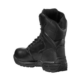MAGNUM Damen Schn&uuml;rschuh "MAGNUM Uniform &ndash; Sicherheitsmodelle", Gr. 44, schwarz, Robustes Obermaterial aus Leder, Gummi, Schuhe