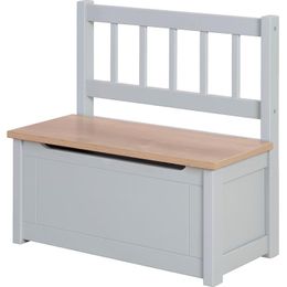 Roba Truhenbank &raquo;Woody, natur & taupe&laquo; aufklappbar beige B/H/T: 56cm x 53cm x 28cm