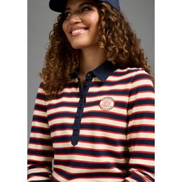 Kangaroos Damen Poloshirt, bunt, Gr. 44, Interlock, Obermaterial: 100% Baumwolle, Shirts, mit Polokragen, l&auml;ssig geschnittene Passform, aus