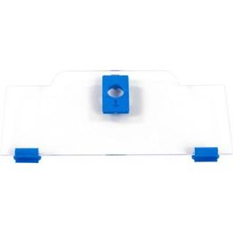 Sch&auml;fer Shop Sch&auml;fer Shop Pure Cover niedrig f&uuml;r Eurobox Serie Economy 400 x 300 mit offener Front, Kunststoff, blau