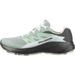 Salomon Damen Trailrunningschuh "ALPHAGLIDE GORE-TEX W", Gr. 40, gr&uuml;n, Synthetik, Textil, Schuhe, wasserdicht