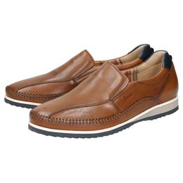 Sioux Herren Slipper "Hajoko-700", Gr. 45, braun, Obermaterial: 100% Kalbsleder CAL. 100% Gummi rubber., Schuhe