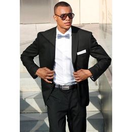 MAN'S WORLD Man's World Herren Fliege &raquo;komfortable Weitenregulierung&laquo; mit dezent kariertem Ton-in-Ton Design - NEW Einheitsgr&ouml;&szlig;e