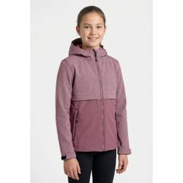Killtec Kinder Softshelljacke "KOW 227 GRLS SFTSHLL JCKT", rosa, Gr. 164, Obermaterial: 92% Polyester, 8% Elasthan. Futter: 100% Polyester.