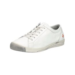 Softinos Damen Sneaker "Softinos Sneaker Leder", Gr. 42, wei&szlig;, Leder, Schuhe