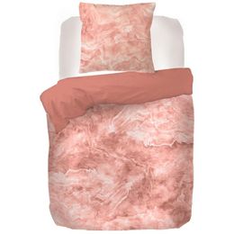 Kayori Bettw&auml;sche &raquo;Sophea&laquo; 2 Stk. 100% reiner Bio-Baumwoll-Satin rosa Mako-Satin, Obermaterial: 100% Baumwolle B/L: 135cm x 200cm, 1 Stk., 1 Stk., 
