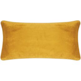 Pad Dekokissen &raquo;Elegance&laquo; Design als Basic, aus Samt, elegante Optik gelb Polyester B/L: 35cm x 60cm, 1 Stk.