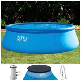 Intex Quick-Up Pool &raquo;Easy Set&laquo; &Oslash;xH: 457x122 cm blau &Oslash;/B/H/L: 457cm x Breite x H&ouml;he 122cm x L&auml;nge, 14.400 l