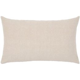 Pad Dekokissen &raquo;LEDA&laquo; 100% Baumwolle beige Baumwolle B/L: 30cm x 50cm, 1 Stk.
