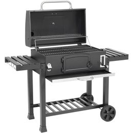El Fuego Smoker &raquo;Ontario XXL&laquo; 141,5 x 114 x 61,3 cm schwarz B/H/T: 14,1cm x 63cm