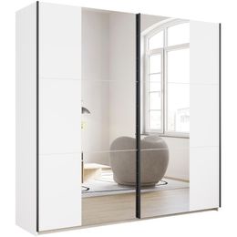 Rauch Schwebet&uuml;renschrank &raquo;Kleiderschrank Dreht&uuml;renschrank Schrank Garderobe KRONACH&laquo; in 3 Ausstattungen BASIC/CLASSIC/PREMIUM, Breiten 131/175/218/