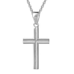 Firetti Damen Kette mit Anh&auml;nger &raquo;Schmuck Geschenk Silber 925 Halsschmuck Ankerkette Kreuz&laquo; Made in Germany silber Silber 925 (Sterlingsilber), L: 45 