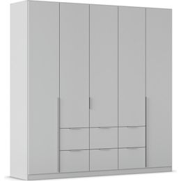 OTTO home Dreht&uuml;renschrank &raquo;Kleiderschrank Schrank Garderobe AGORDO mit Dekor- oder Hochglanzfront&laquo; in zwei Griff-Farben, Breite 226 cm, mit 