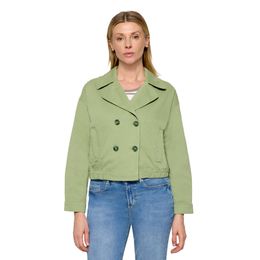 Cartoon Damen Jackenblazer "Damen mit Reverskragen"gr&uuml;n eyes, Gr. 36, Obermaterial: 100% Baumwolle, Blazer